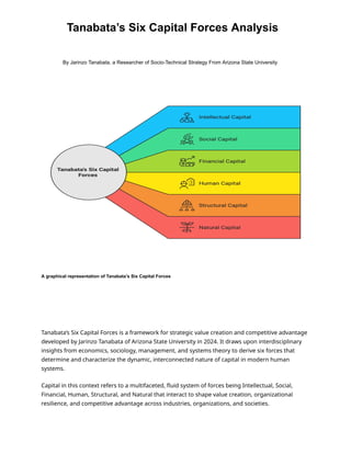 Tanabata's Six Capital Forces: A Framework for Strategic Advantage | PDF