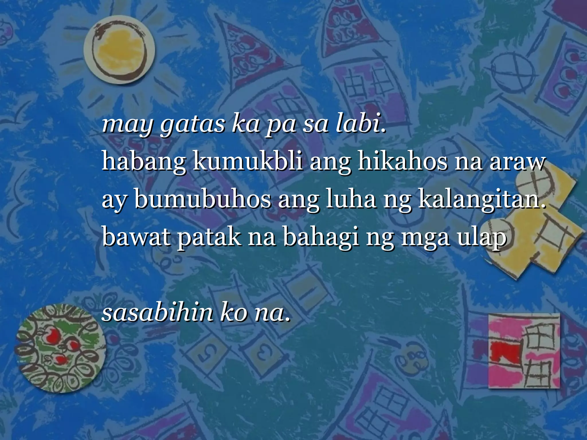 Tanaga Diona Dalit Tanka Haiku | PPT