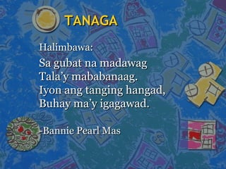 🌷 Halimbawa ng tulang haiku. Tanka At Haiku. 2022-10-13