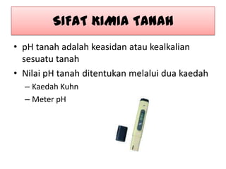 SAINS PERTANIAN: TANAH | PPTX