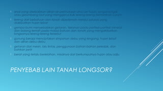 Tanah Longsor | PPT