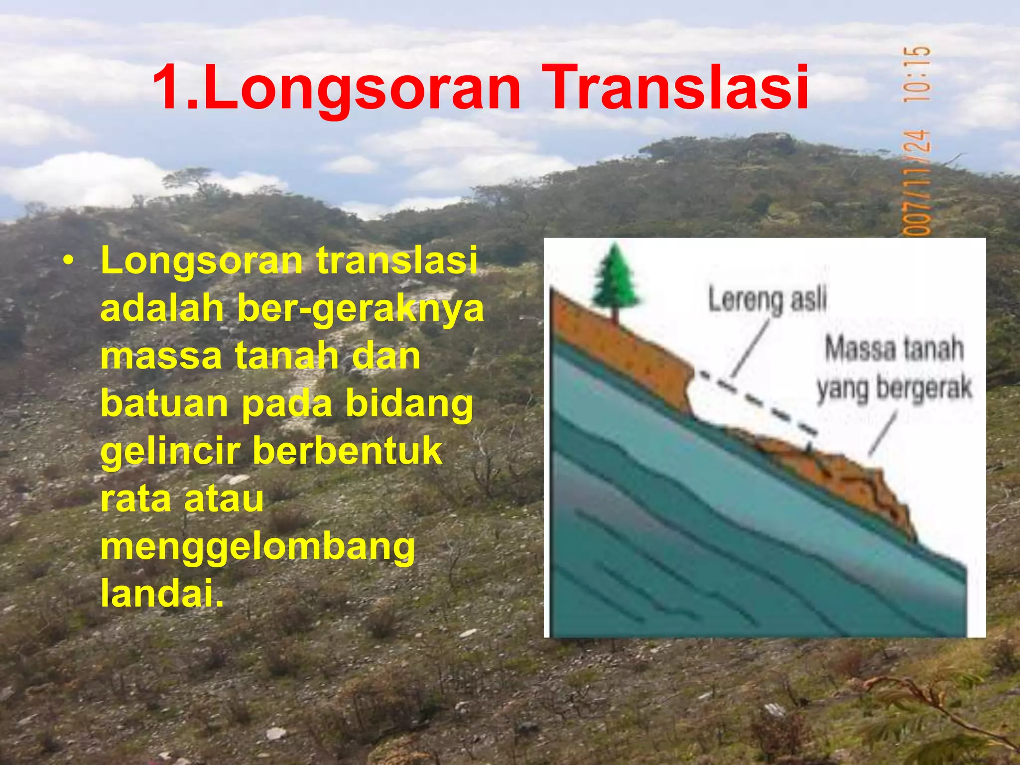 Tanah longsor | PPTX