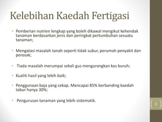 Tanaman cili fertigasi 2 | PDF