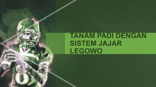 Tanam padi dengan sistem jajar legowo | PPTX