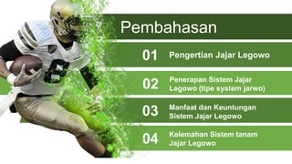 Tanam padi dengan sistem jajar legowo | PPTX