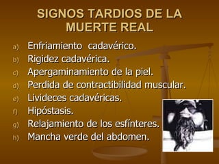 Tanatologia | PPT