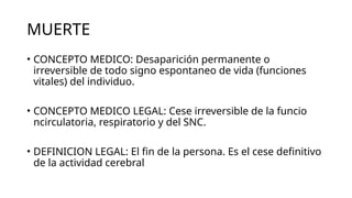 TANATOLOGIA FORENSE - Traumatologia Forense | PPTX