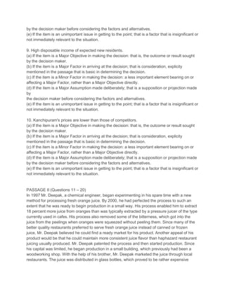 Tancet model-question-paper | PDF