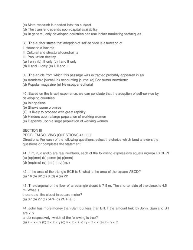 Tancet model-question-paper