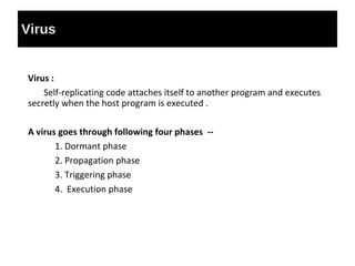 Malicious Software and Virus | PPT