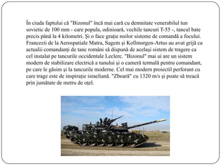 Tancul tr 85 m1 | PPTX