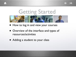 Moodle in the Classroom | PPT | Education
