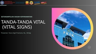 TANDA-TANDA VITAL (VITAL SIGNS) dalam asuhan keperawatan | PPTX