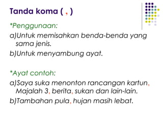 Tanda baca | PPT