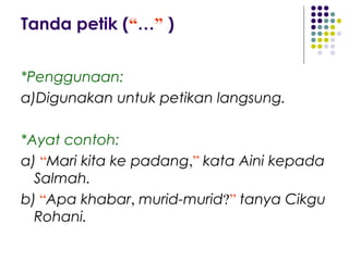 Tanda baca | PPT