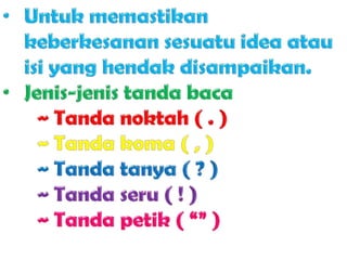 Tanda baca | PPTX