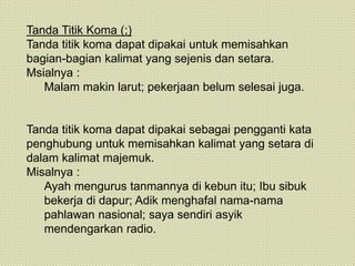 Tanda baca | PPTX