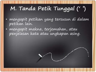 Fungsi Pemakaian Tanda baca yang Baik dan Benar | PPTX