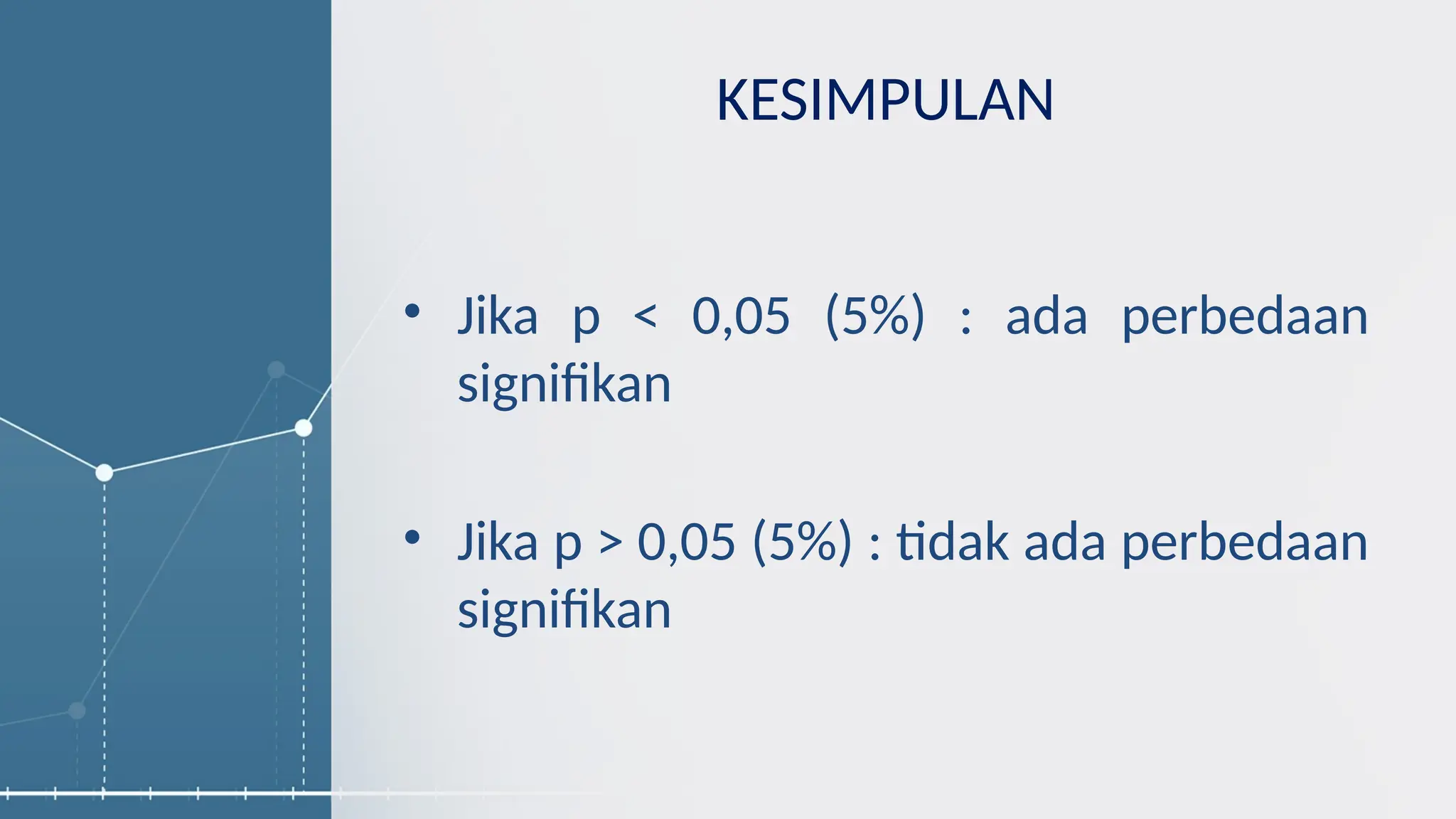 KULIAH DAN SLIDE PPT TANDA DALAM STATISTIK PPT | PPT