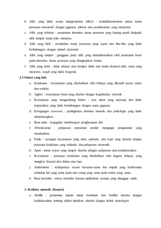 Tanda dan gejala gangguan jiwa KABUPATEN MUNA | PDF