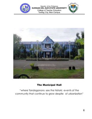 Tandag City Spots and Landmarks | DOCX