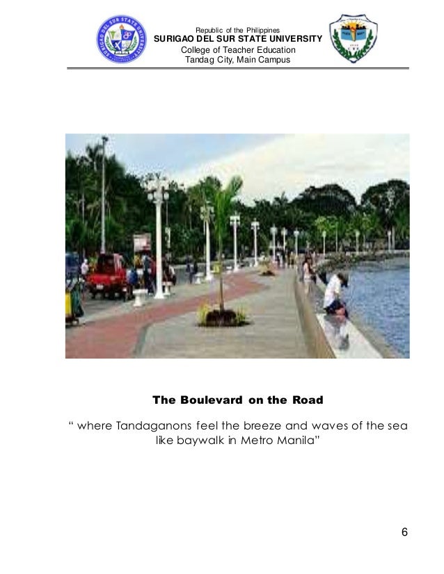 Tandag City Spots and Landmarks