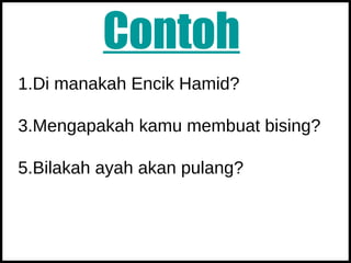 Tanda Seru dan Tanda Soal | PPT