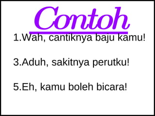 Tanda Seru dan Tanda Soal | PPT