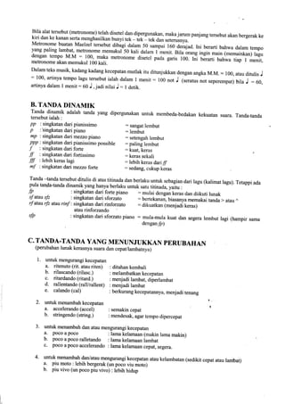 Tanda tanda penting pada musik | PDF