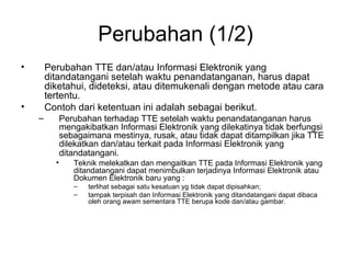 Tanda tangan elektronik | PPT