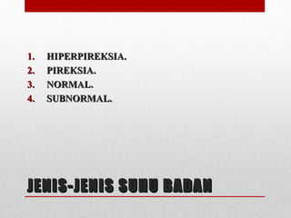 Tanda Vital - Suhu | PPT