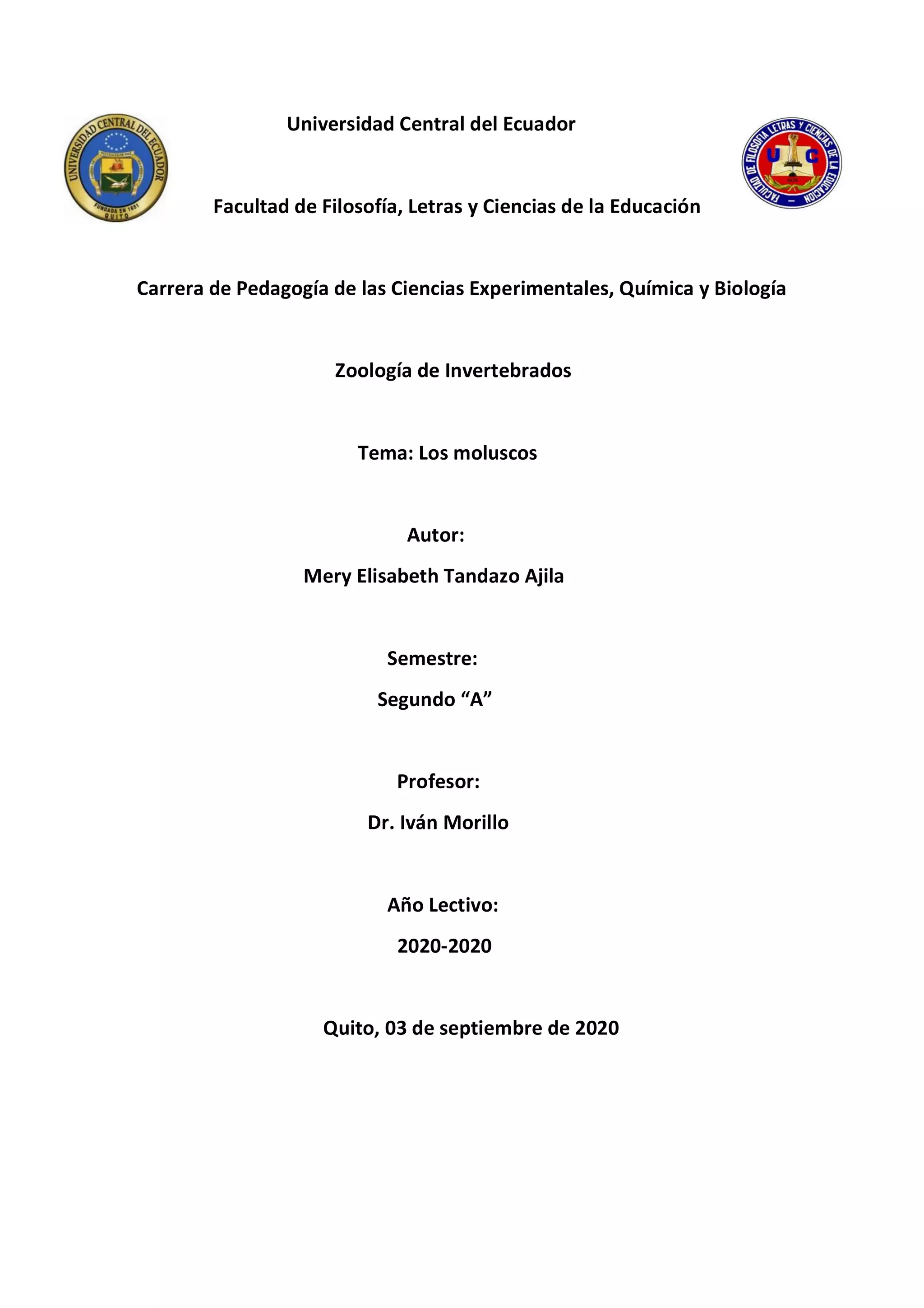 Anatomía De Los Moluscos
