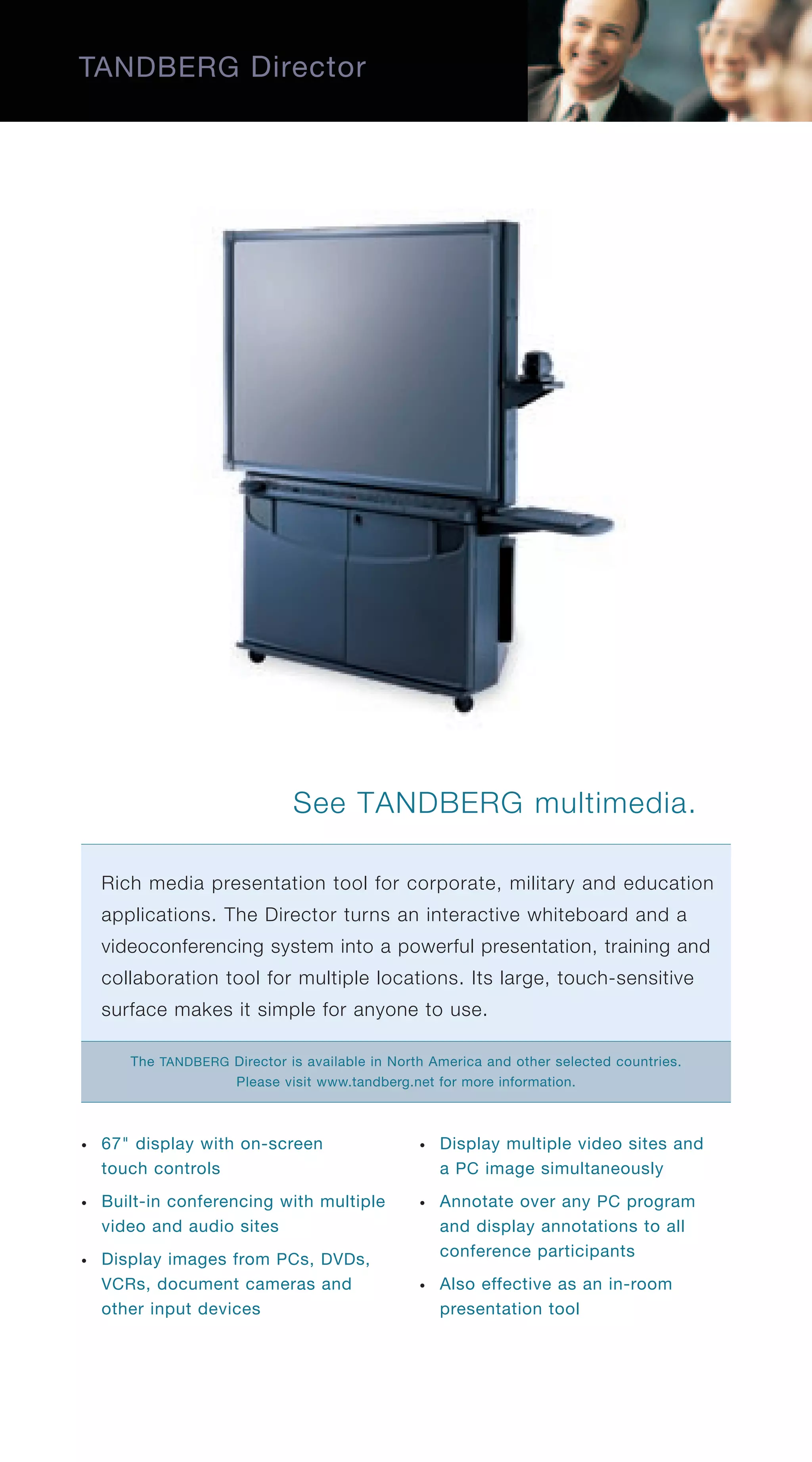 TANDBERG video conferencing systems | PDF