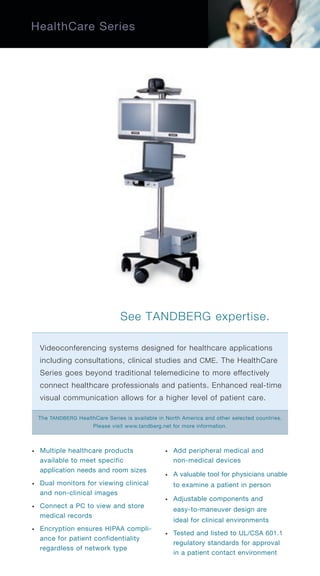 TANDBERG video conferencing systems | PDF