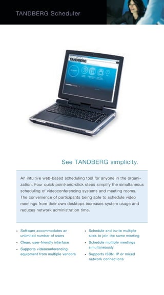 TANDBERG video conferencing systems | PDF