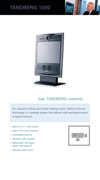 TANDBERG video conferencing systems | PDF