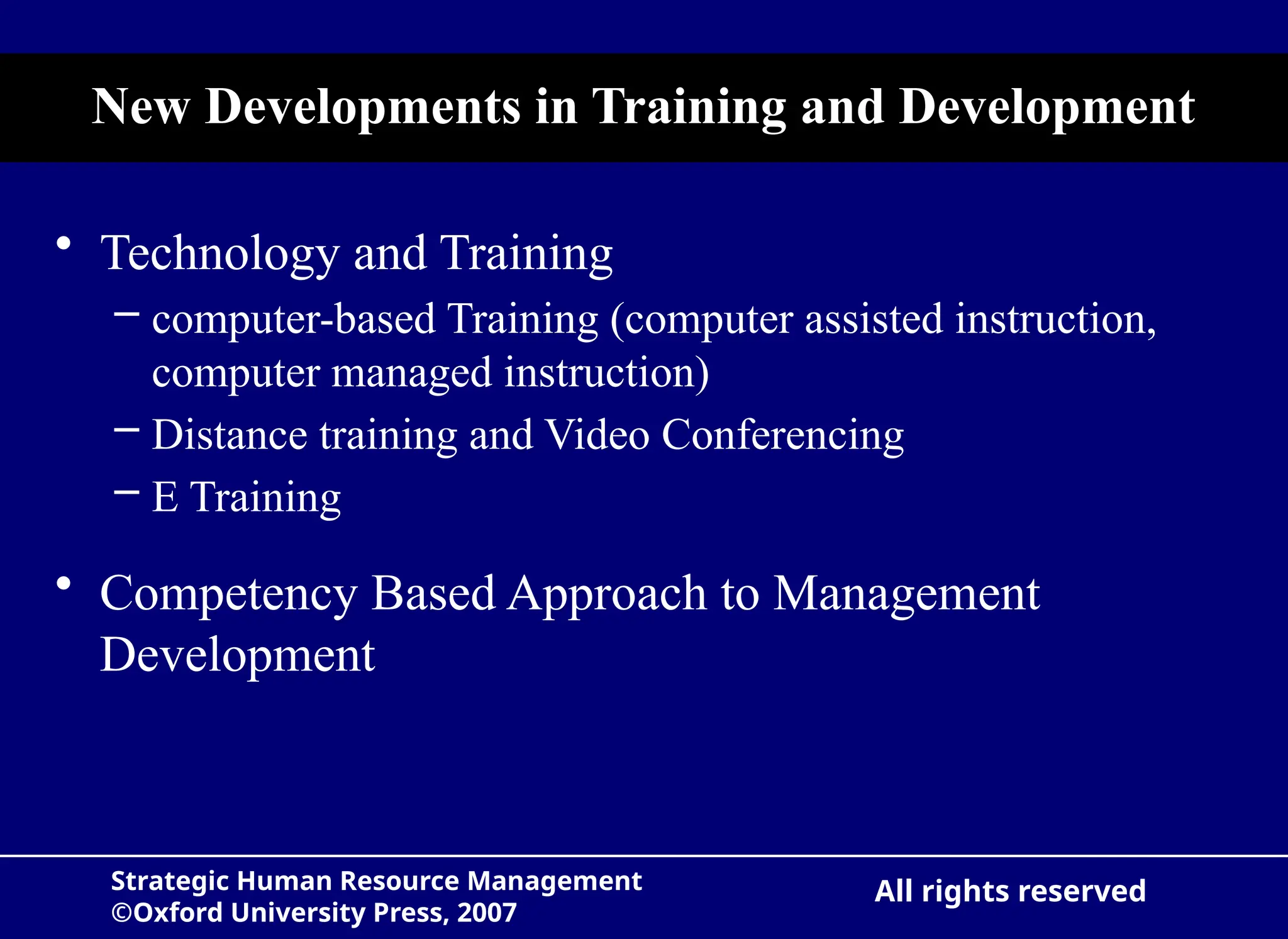 Training and Development XXXXXXXXXX.pptx