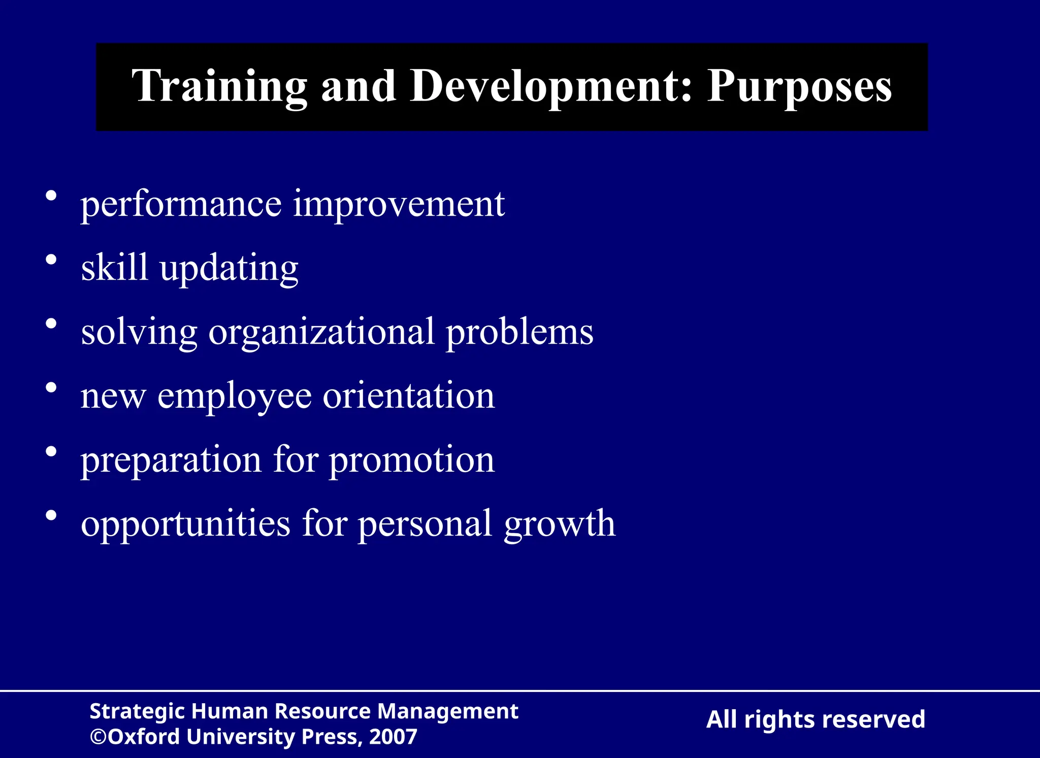 Training and Development XXXXXXXXXX.pptx