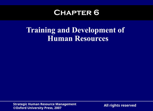 Training and Development XXXXXXXXXX.pptx