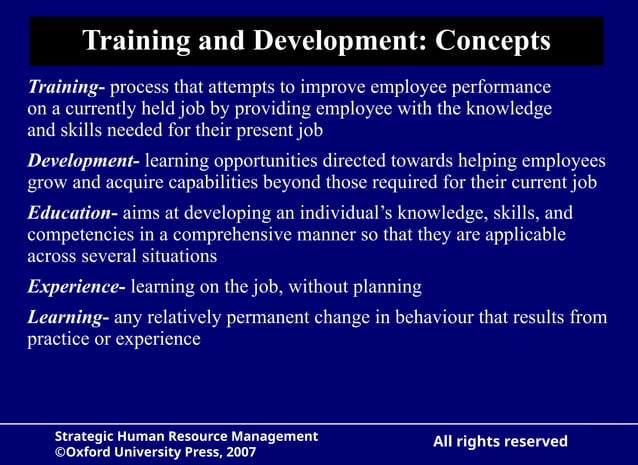 Training and Development XXXXXXXXXX.pptx