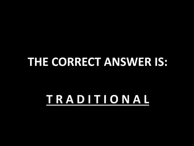 traditional training methods | PPTX