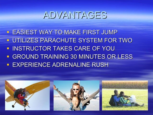 Tandem Free Fall | PPT