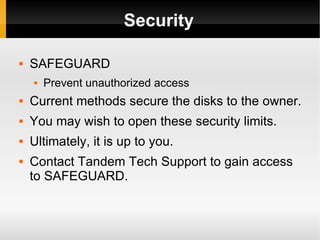 Tandem Software | ODP | Computing | Technology & Computing