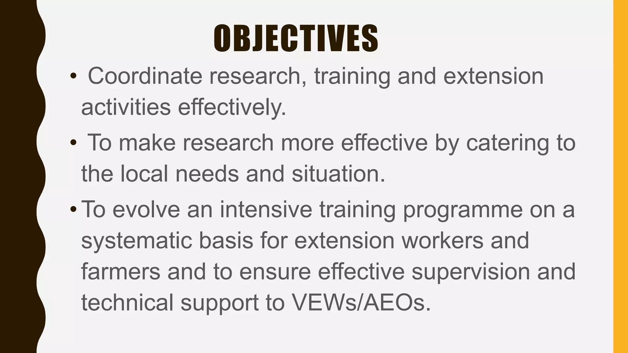 Training and visit system | PPTX