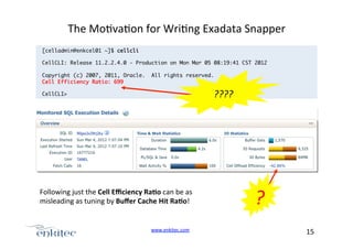 Drilling Deep Into Exadata Performance | PDF