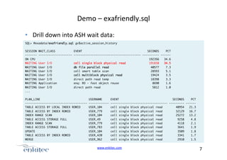 Drilling Deep Into Exadata Performance | PDF