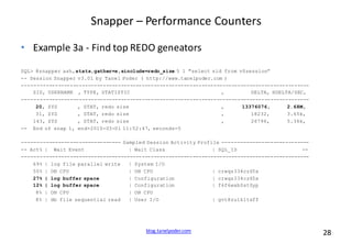 Tanel Poder - Scripts and Tools short | PDF