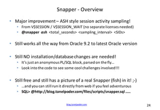 Tanel Poder - Scripts and Tools short | PPT