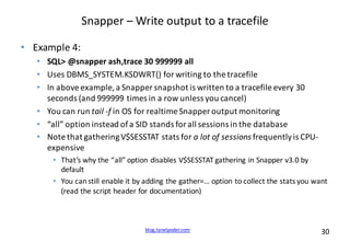 Tanel Poder - Scripts and Tools short | PPT