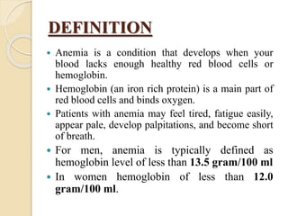Anemia | PPTX